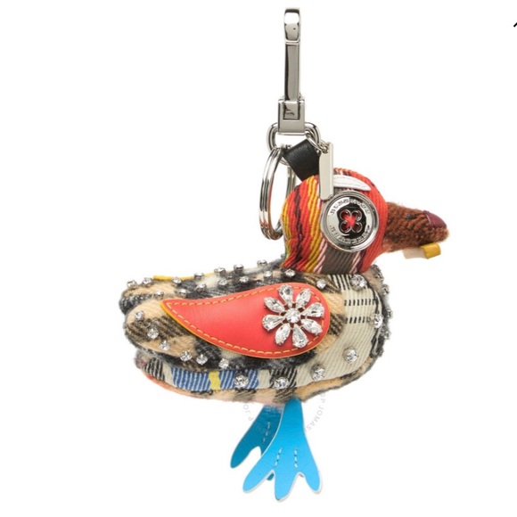 Burberry | Accessories | Burberry Seagull Crystal Key Charm | Poshmark